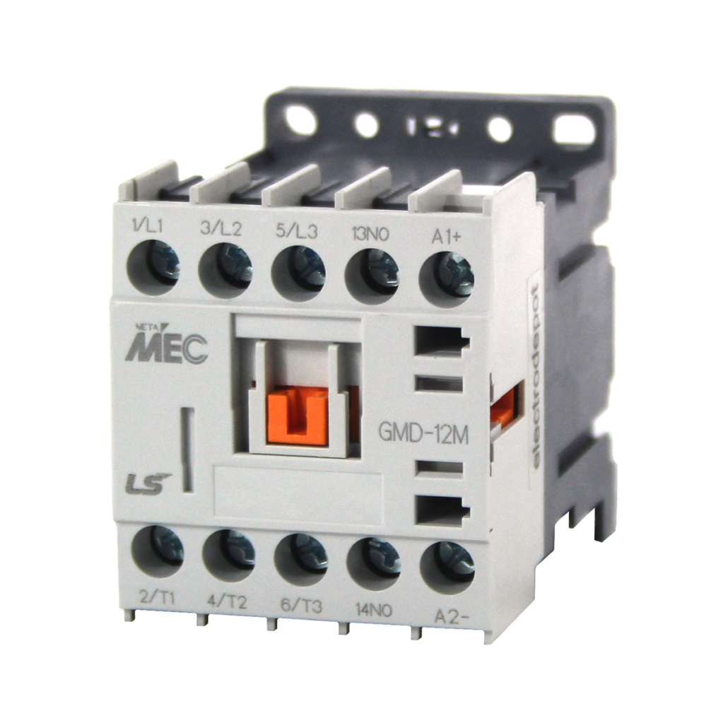 ElectroDepot Contactor Mini 3 Pole Normally Open 20Amp 12VAC Coil ...